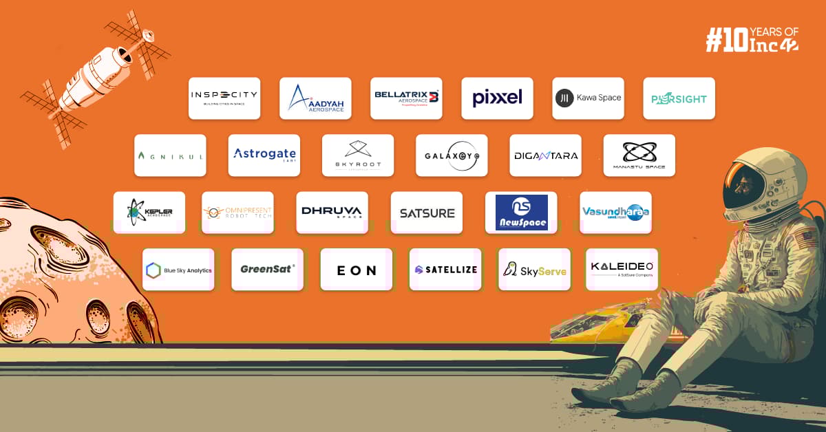24 Spacetech Startups Winning The Space Race For India
