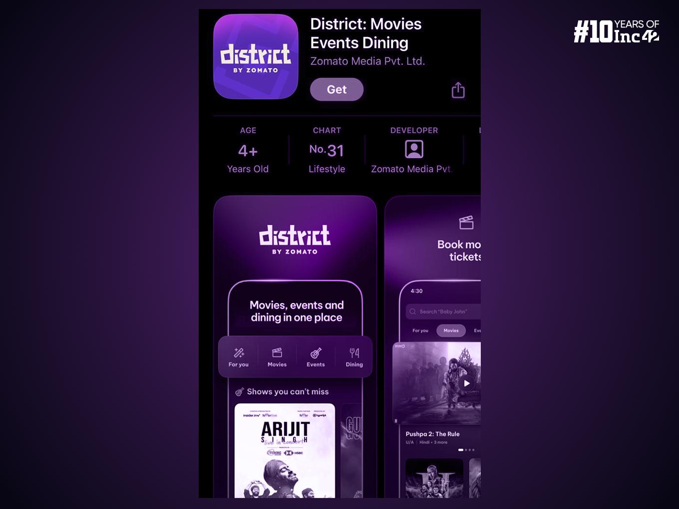 Zomato Rolls Out ‘District’ App For Android, iPhone Users