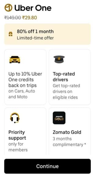 Uber India Rolls Out ‘Uber One’ Membership Programme