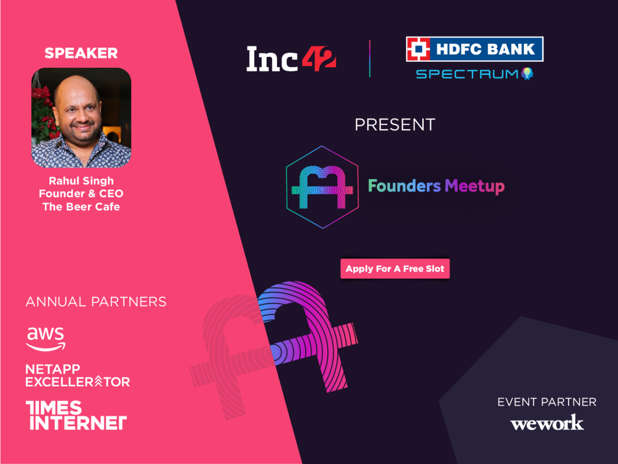 Founders Meetup By Inc42: Back To Celebrate Early-Stage Entrepreneurs