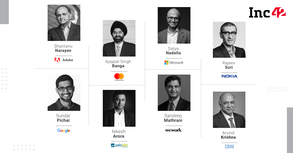 Indian CEOs At Global Tech Giants: WeWork, IBM Join The Club