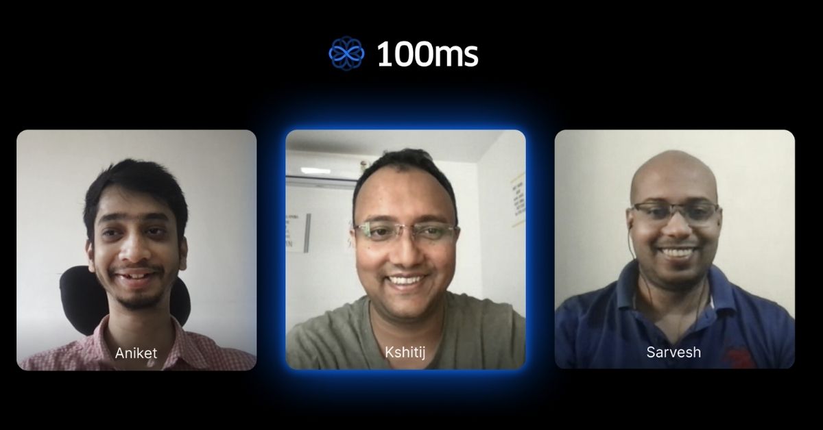 Video Conferencing Startup 100ms Raises $4.5 Mn In Seed Round