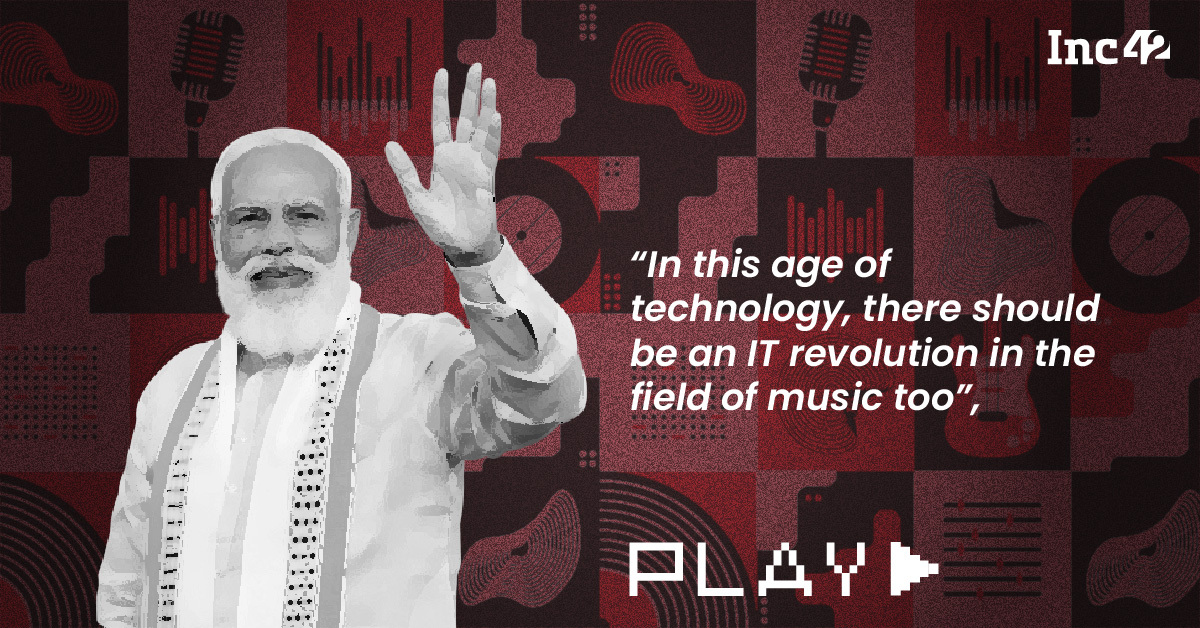PM Modi Urges Entrepreneurs To Build Music Dedicated Startups