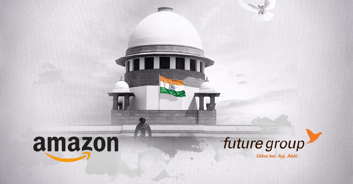 SC Allows Amazon-Future Retail Dispute To Continue Before SIAC