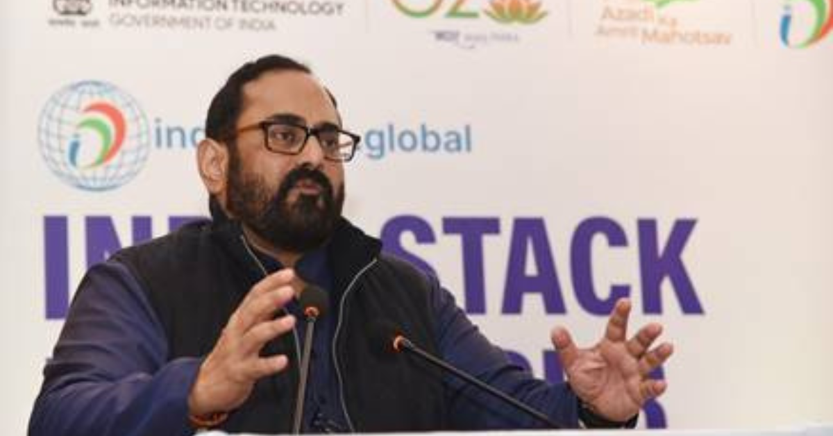 AI To Be Part Of India Stack’s Innovation Journey: MoS IT Rajeev ...