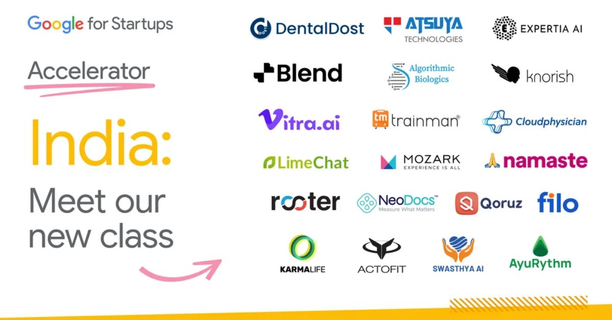 Google Accelerator: Meet 20 Generative AI-Focussed Startups Selected ...