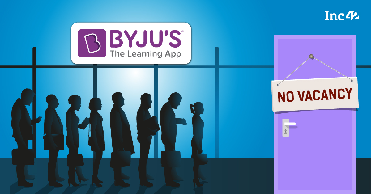 BYJU’S Hits Pause On Campus Hiring Amid Restructuring