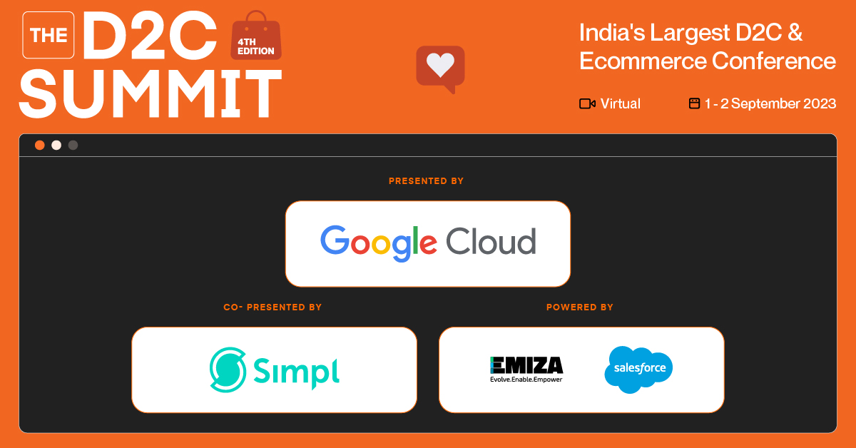 Thank You, Sponsors And Partners, For Making The D2C Summit 2023 A Great Success!