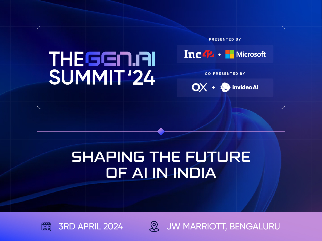 Shaping The Future Of AI: Inc42 To Host The GenAI Summit In Bengaluru This April