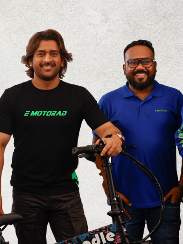 MS Dhoni's Invests In E-Cycle Startup EMotorad